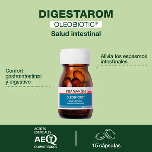 Oleobiotic® Salud Intestinal - 15 cápsulas | Pranarôm